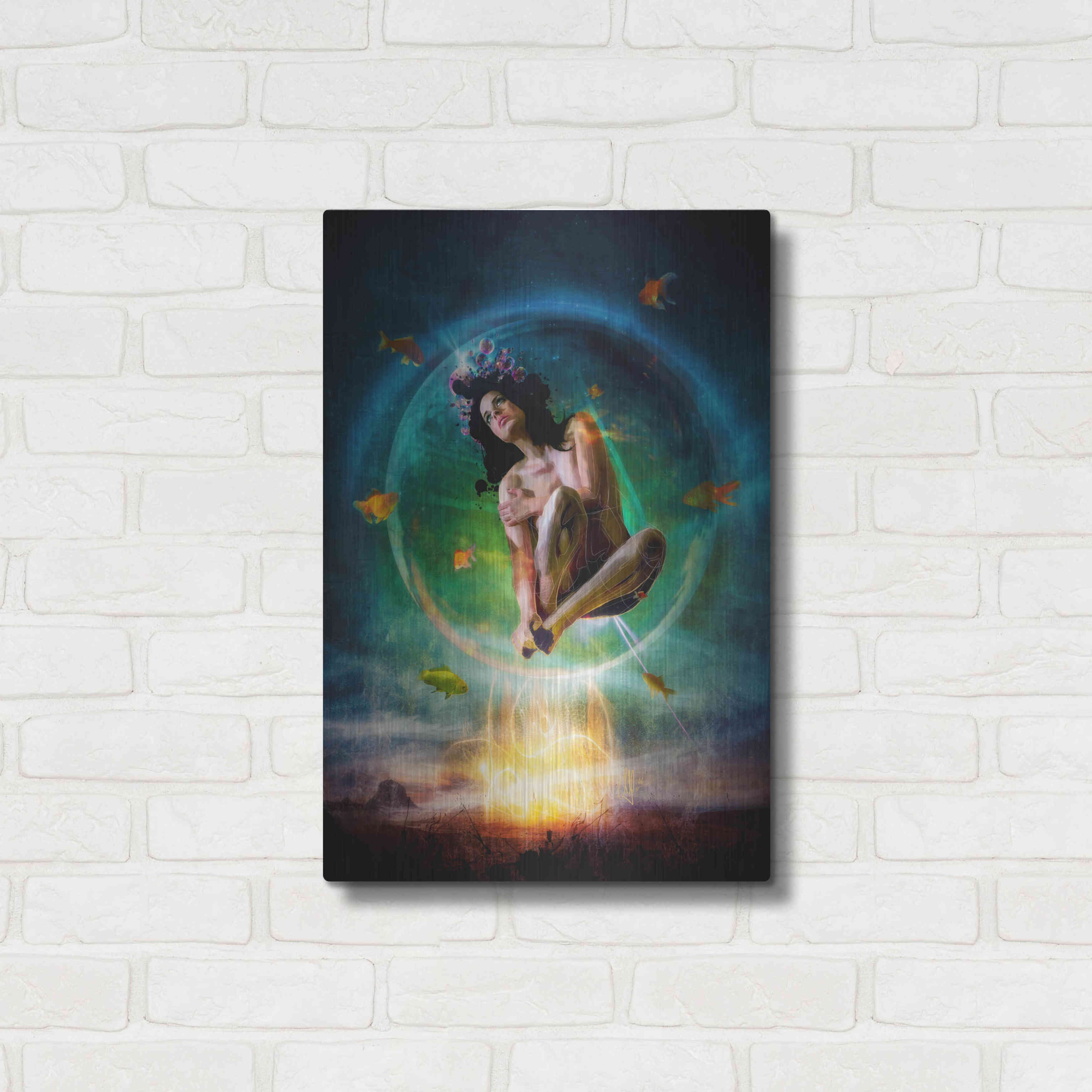 Trinx A Noise Severe by Mario Sanchez Nevado - Unframed Graphic Art on Metal | Wayfair